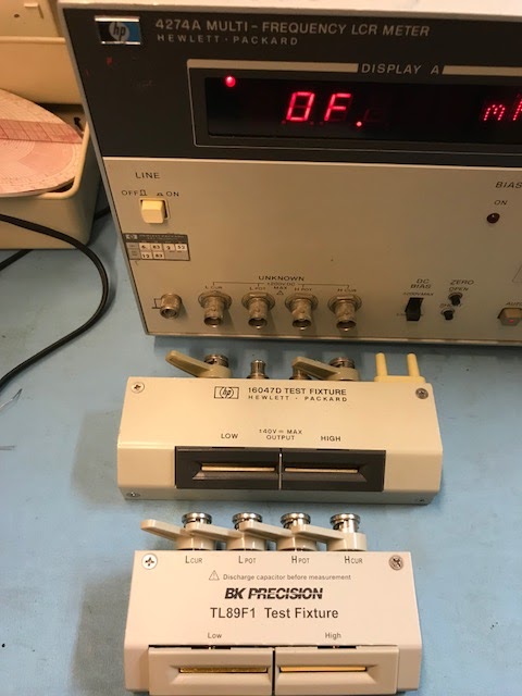 K6JCA: Replace an HP 16047A Test Fixture with a BK TL89F1
