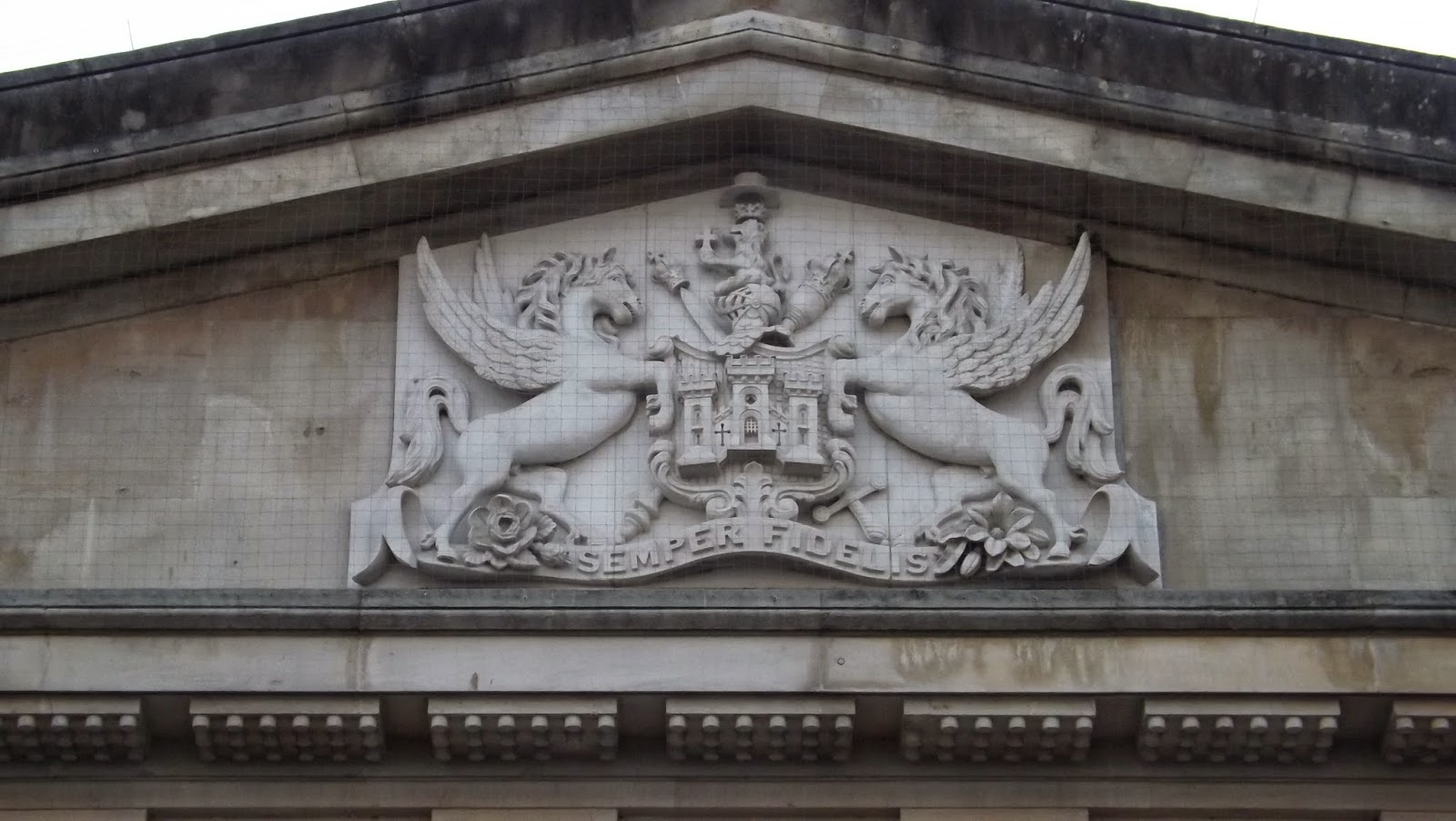 Arms (crest) of Exeter