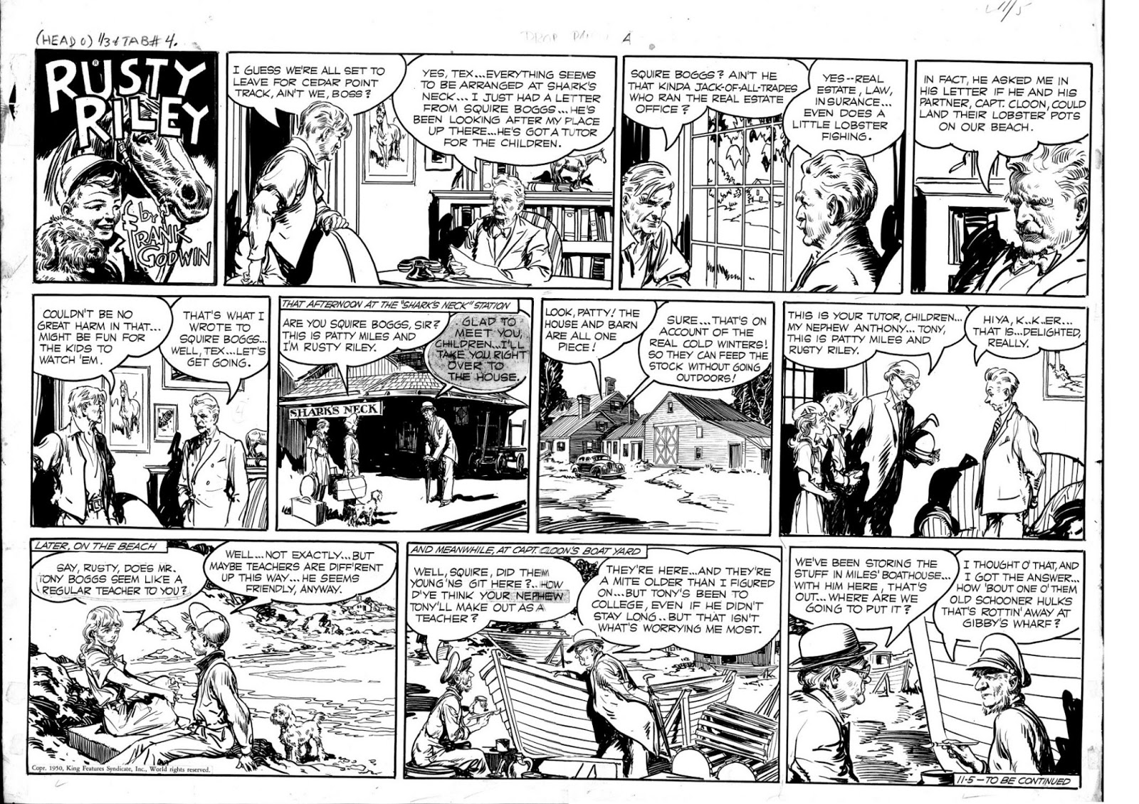 Original Comic Strip, Animation and Illustration Art: Encore un Frank ...