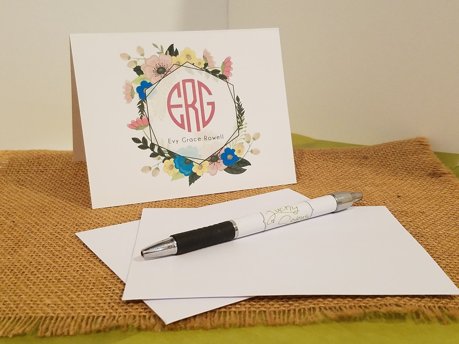 Lucky7s Studio: Personal Note Cards