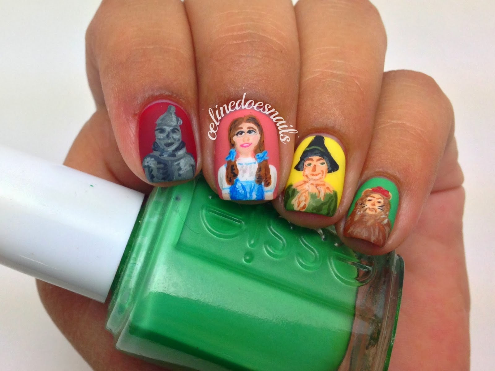 Nails By Celine: Wizard of Oz Nail Art