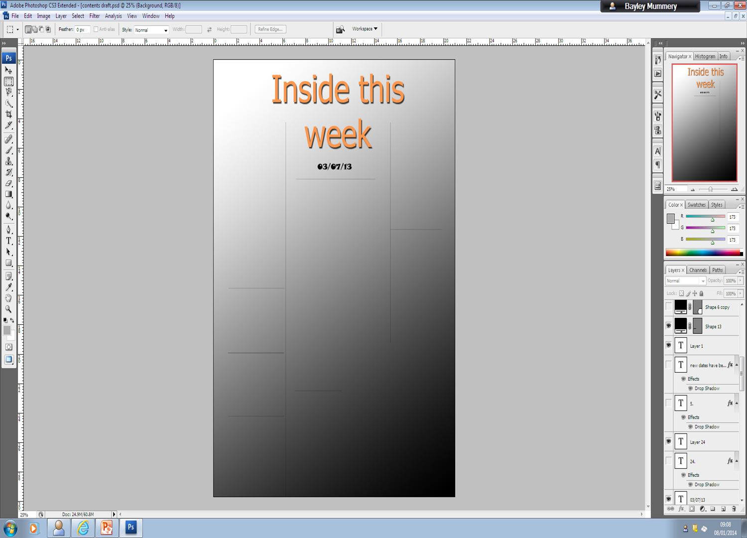 Bayley mummery: Construction