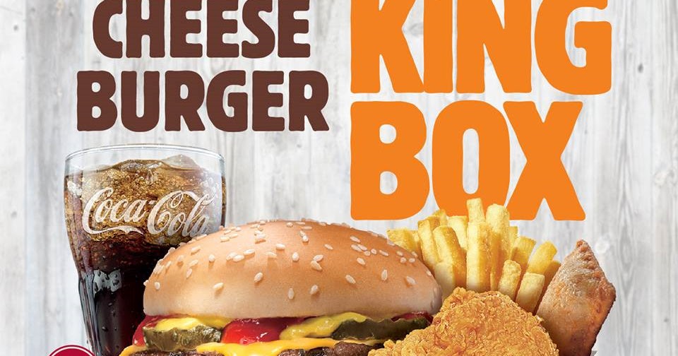 Burger King 超大份 King Box 套餐！ - WINRAYLAND
