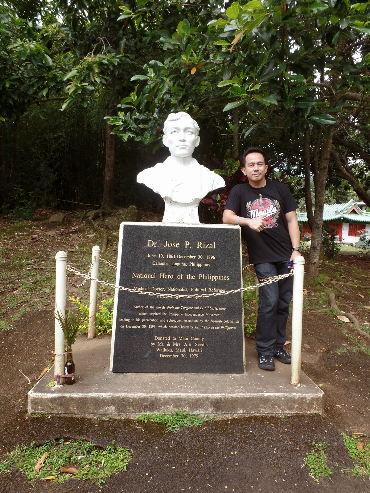RIZAL IN MAUI, HAWAII, USA | DR. JOSE RIZAL MONUMENTS