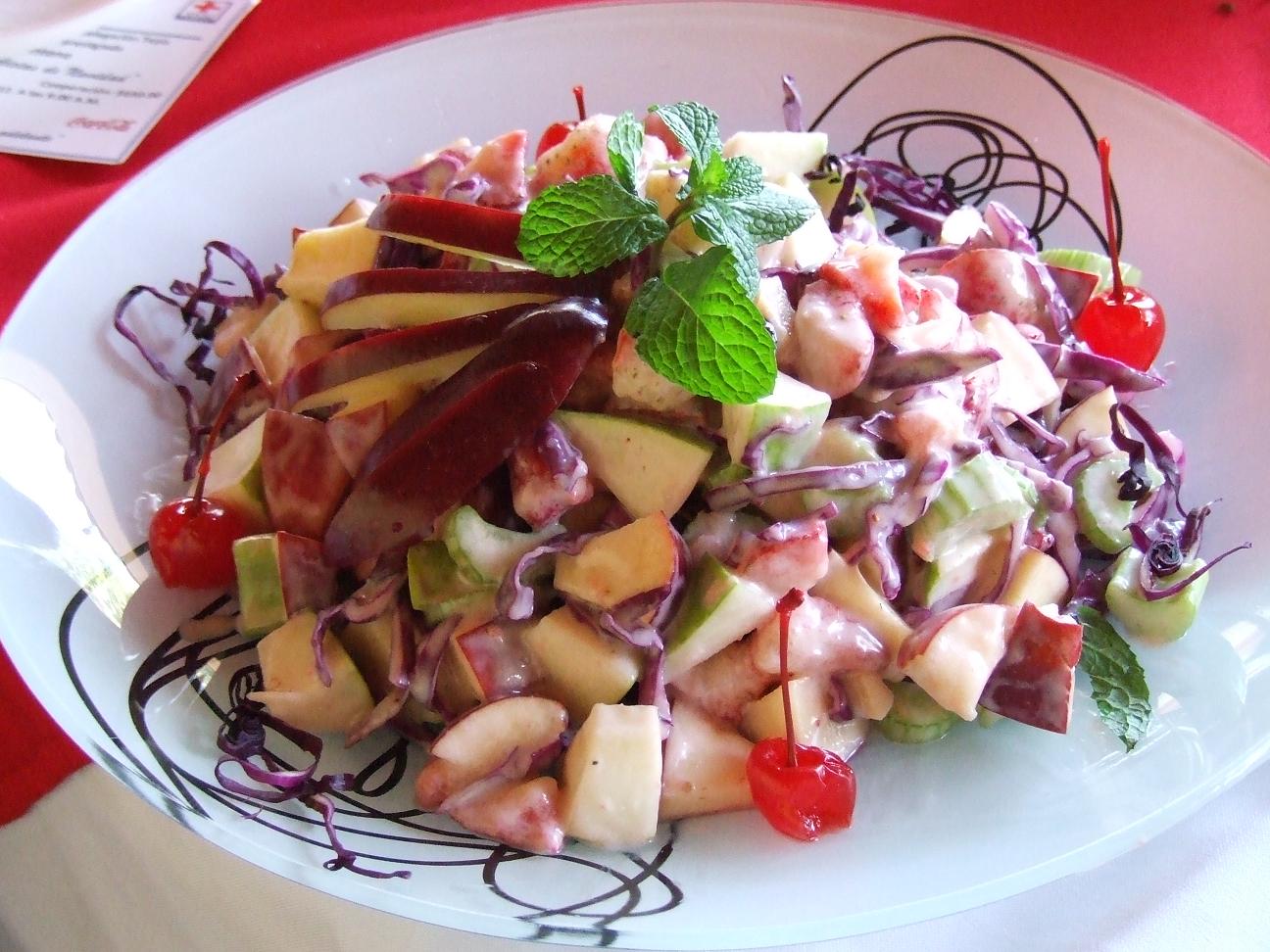 Ensalada Navideña del Chef - Solo las Mejores Recetas del Chef Santana