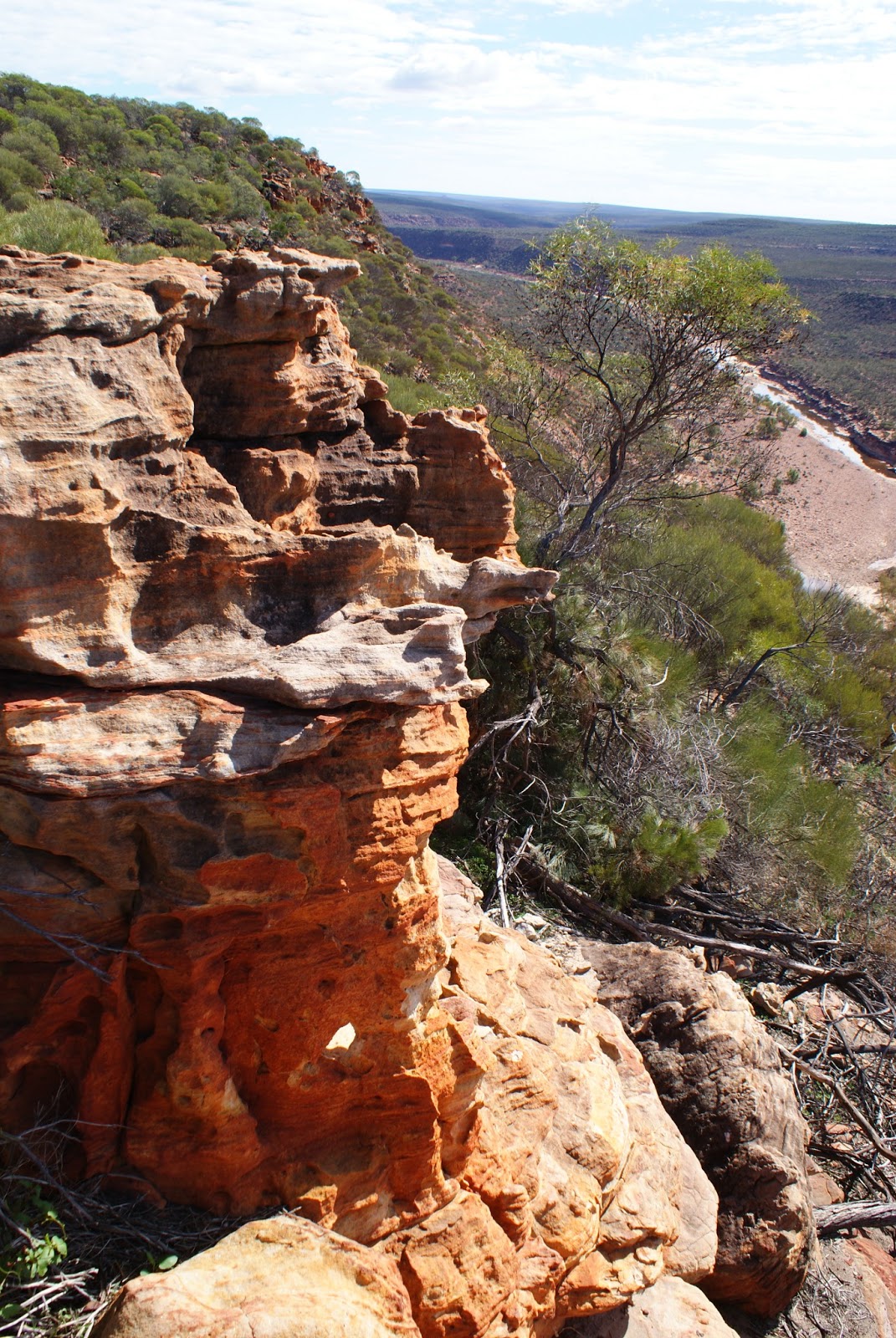 Amelia the explorer: Kalbarri, Western Australia