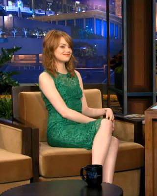 through my eyes: Fashion: Emma Stone in lace