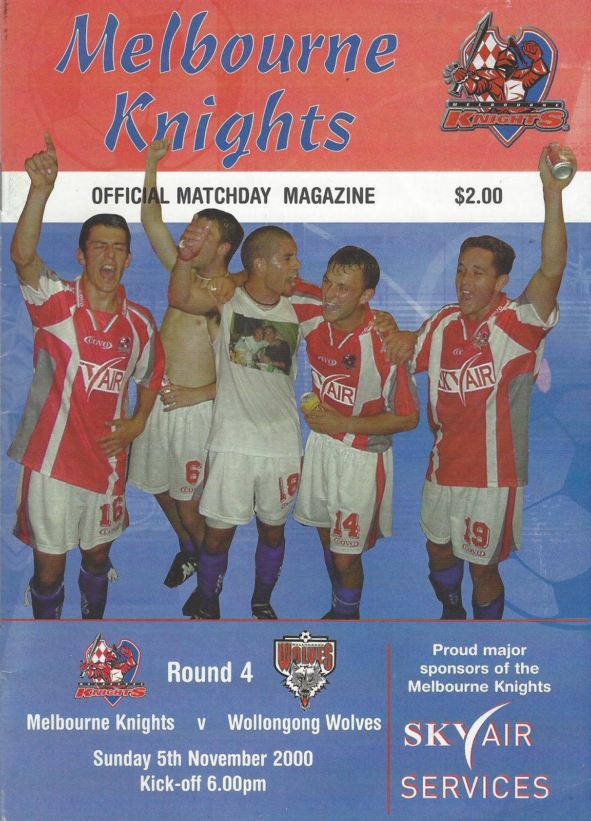 Melbourne Soccer: Melbourne Knights Programmes