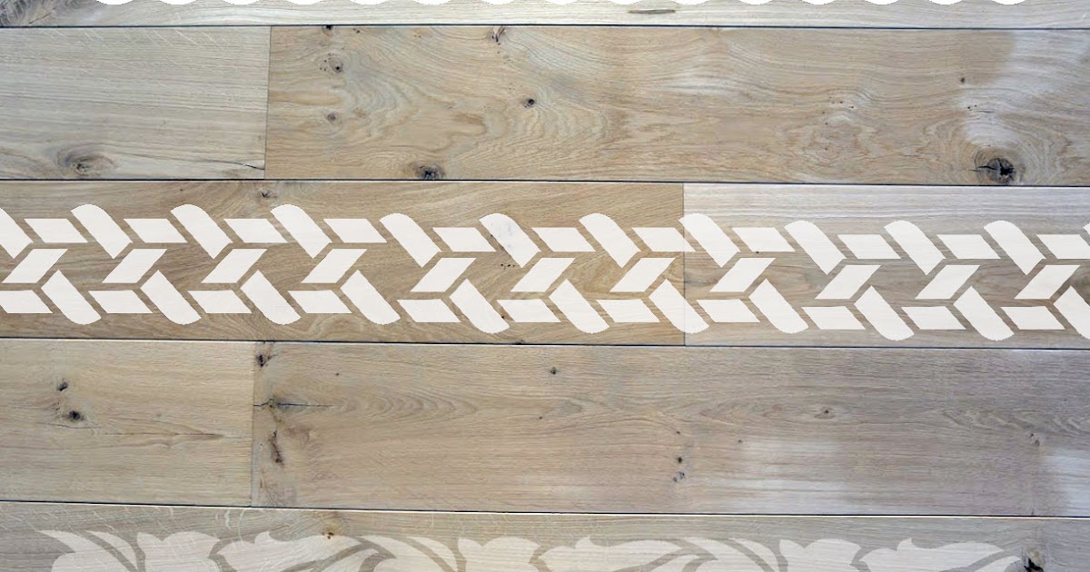 Vloerenhal Montfoort: Houten vloeren sjabloneren of tamponeren DIY!