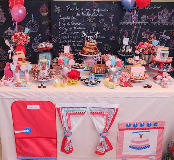 DECORAÇÃO DE FESTAS: Por Catia Lins: Decoração com tema Chef de Cozinha ...