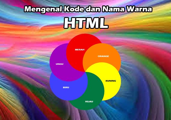 Mengenal Kode dan Nama Warna HTML