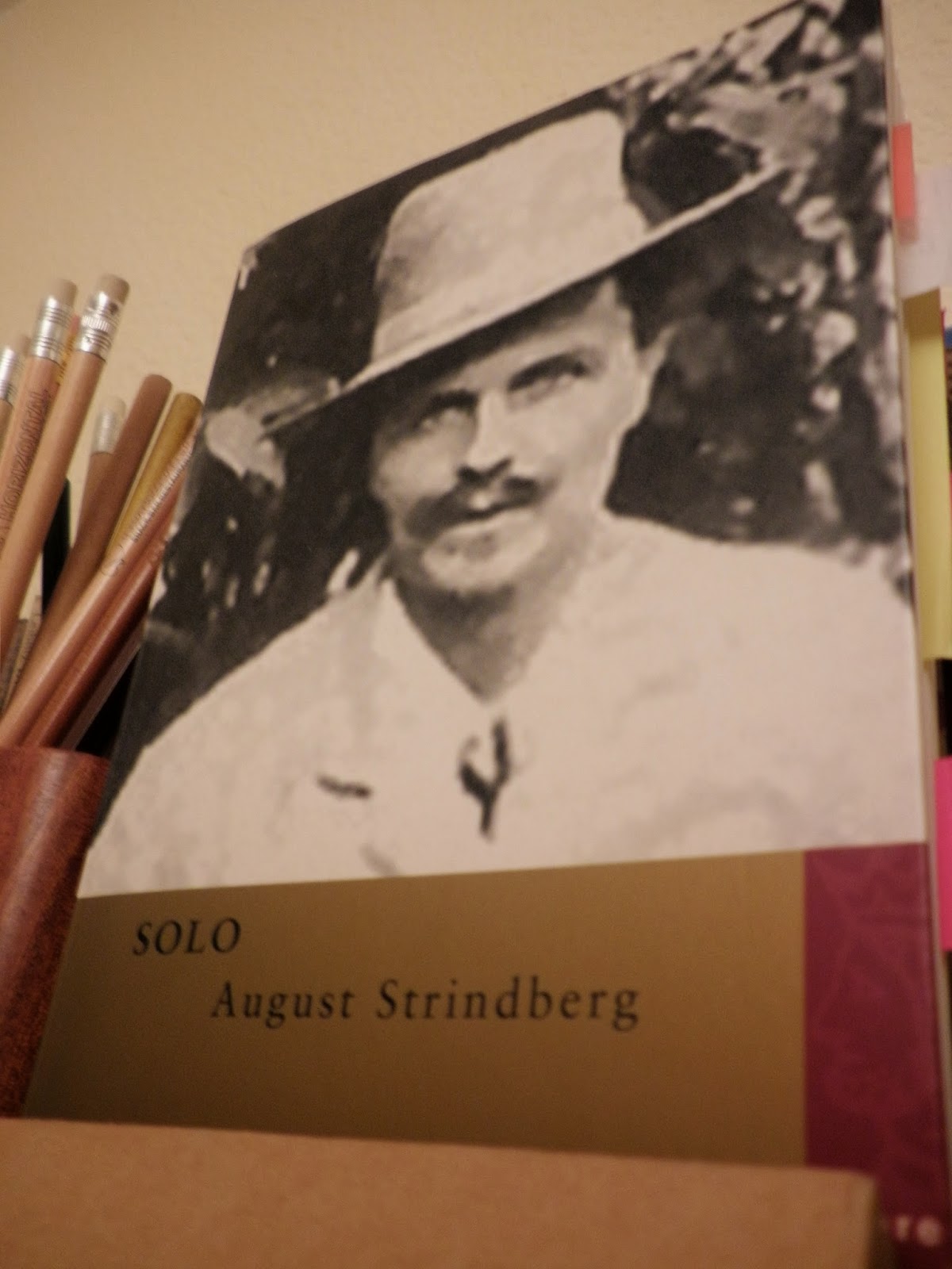 A leer que son 2 días: SOLO, de AUGUST STRINDBERG.