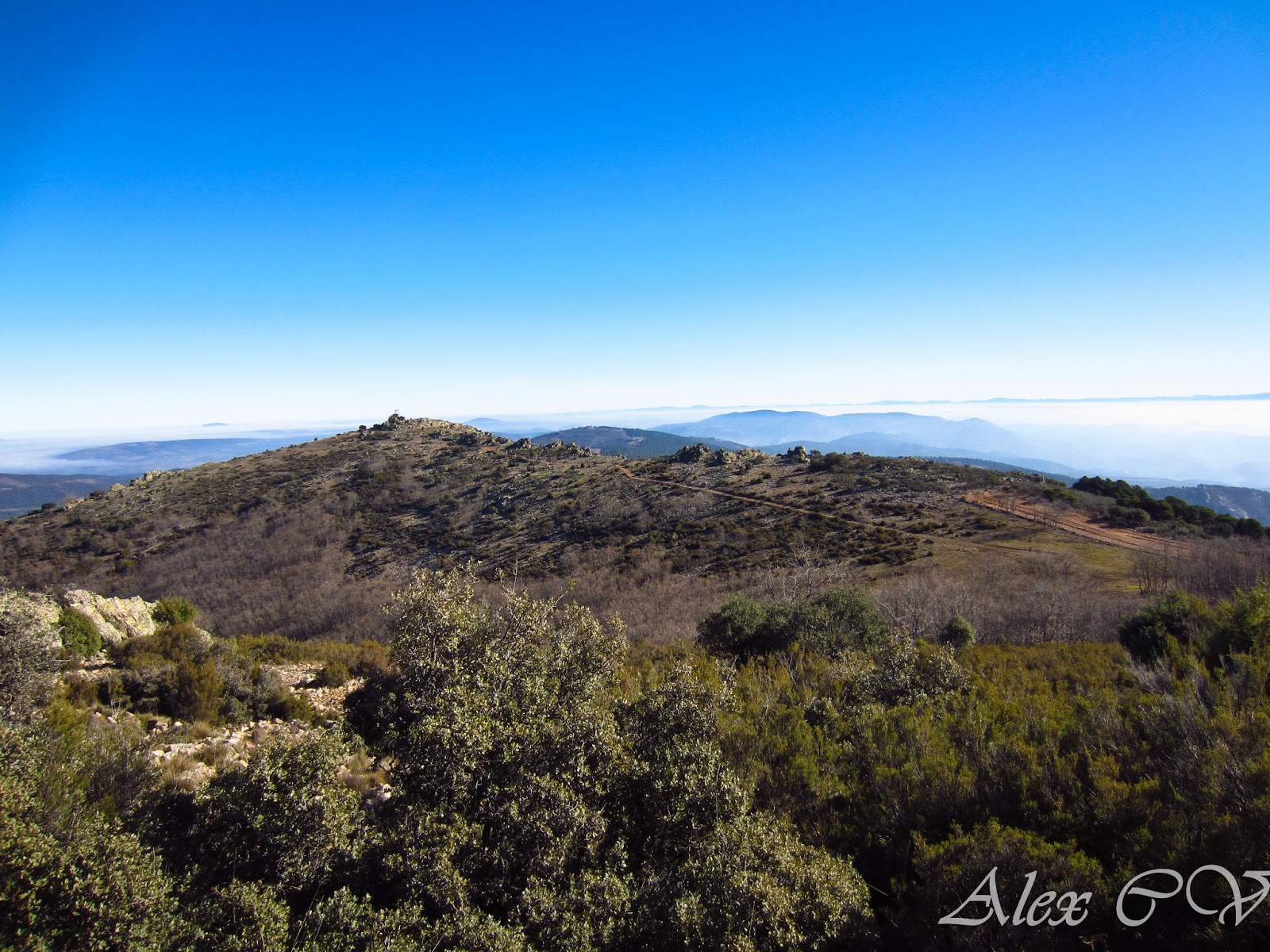 POR LOS CERROS DE ÚBEDA: PICO ESTRELLA DESDE MIRANDA DEL REY ...