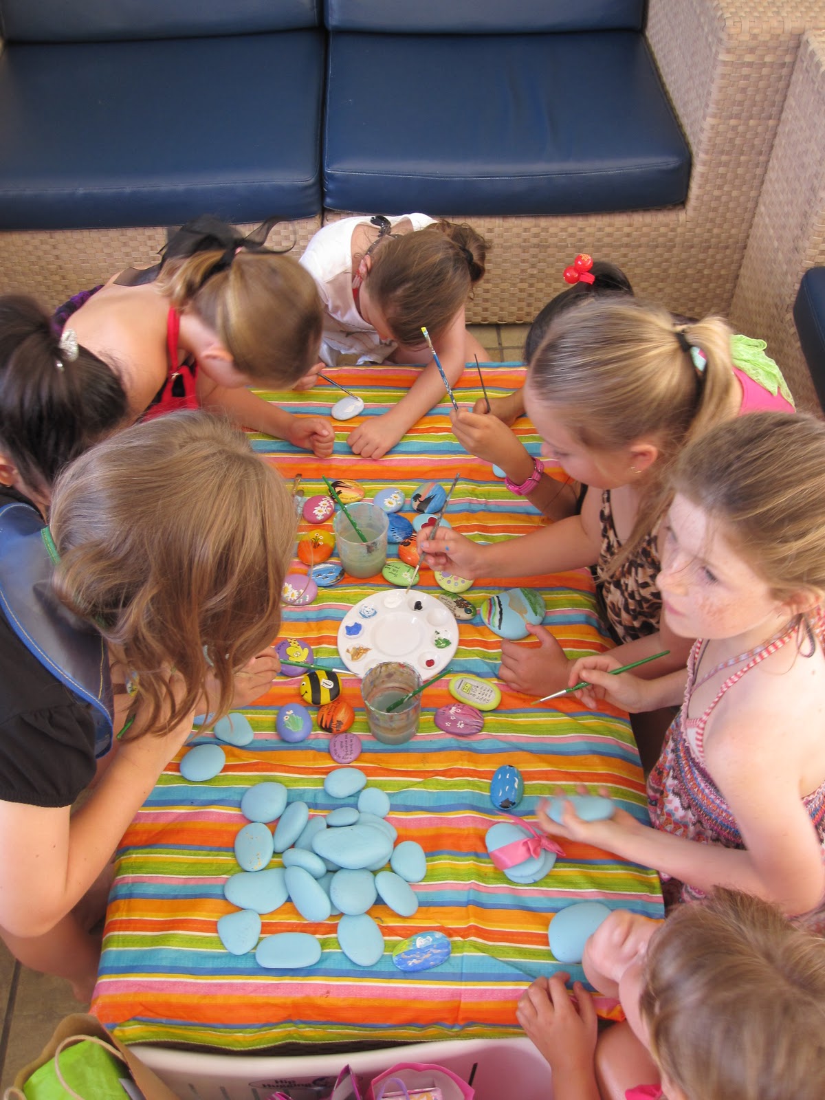 Rock Painting Birthday Party at Ian Milligan blog