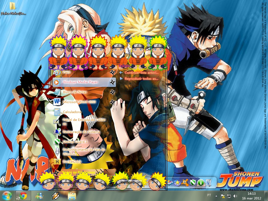 Temas de animes para o Windows 7 (2012) #2