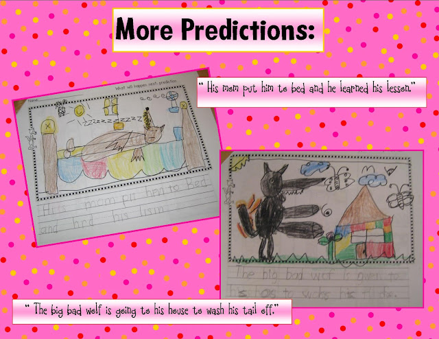 Kindergarten Crayons: Loving That Big Bad Wolf! Writing In Our Room