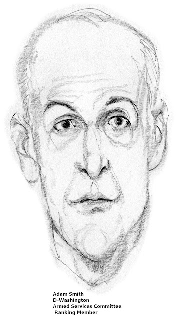 daily drawings: Adam Smith, D-Washington