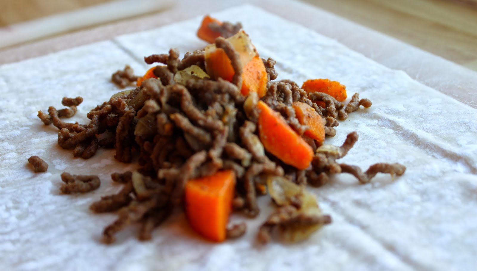 Easy English Eating: Minced Beef Parcels