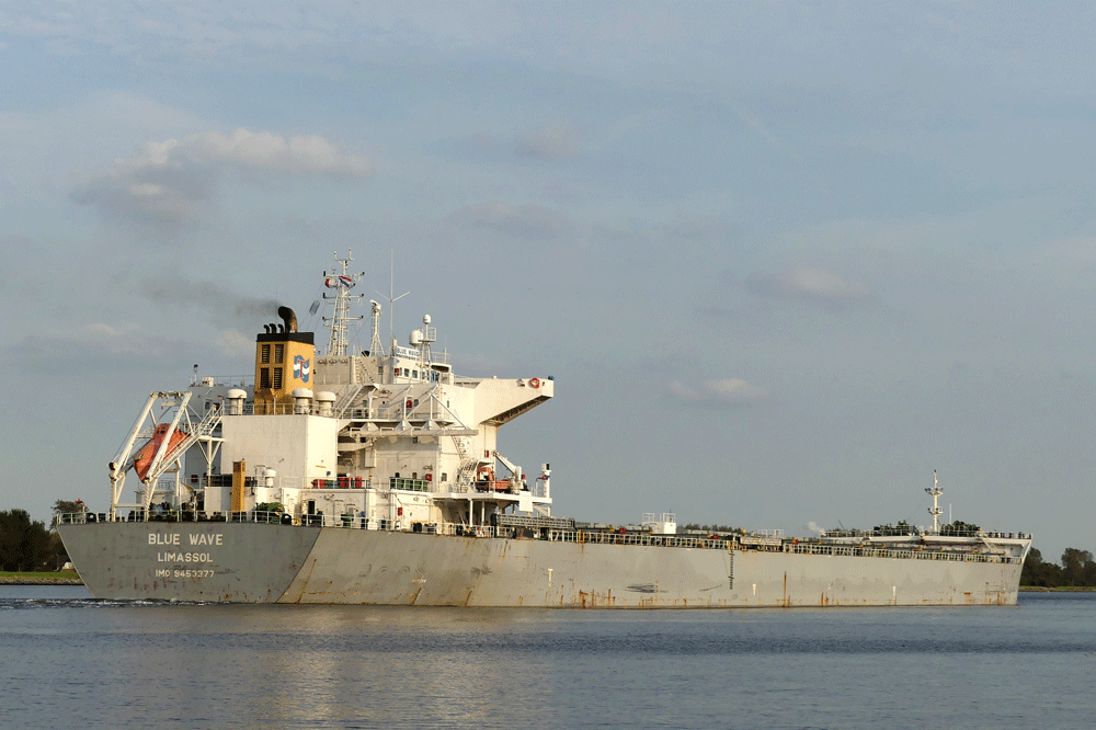 Schepenfotografie: Blue Wave