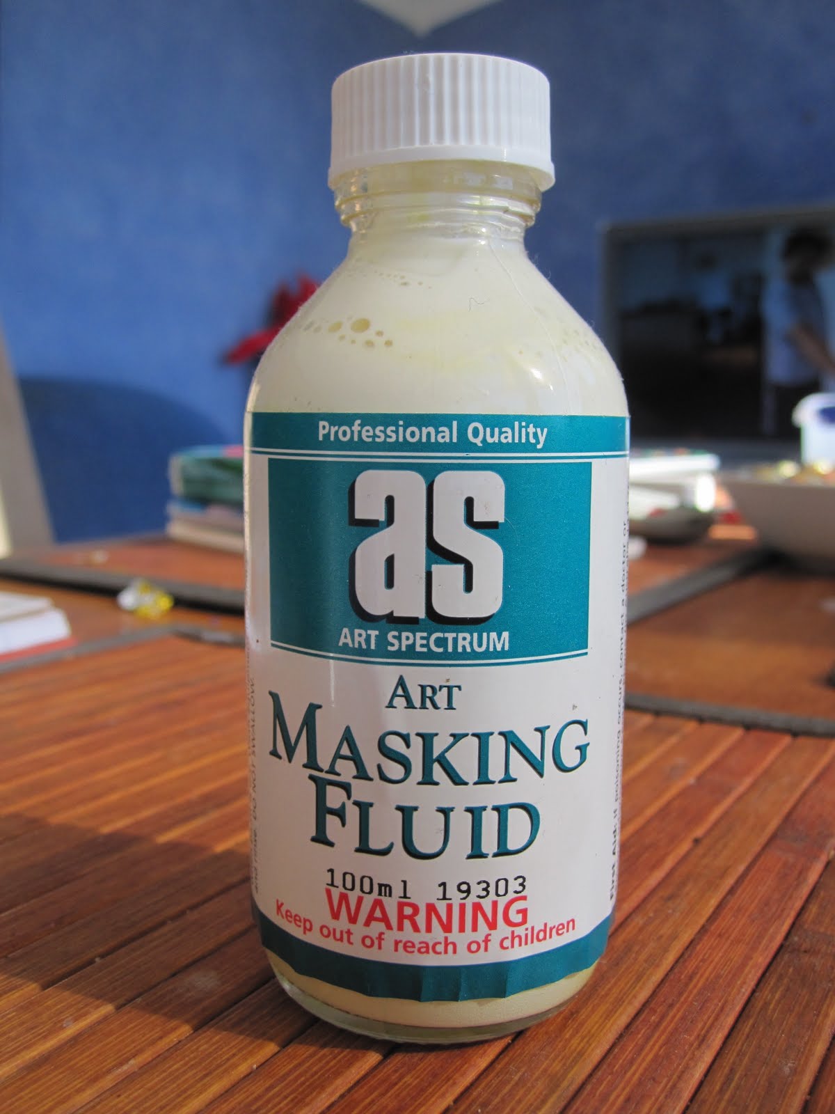 Masking fluid is awesome - Crafted