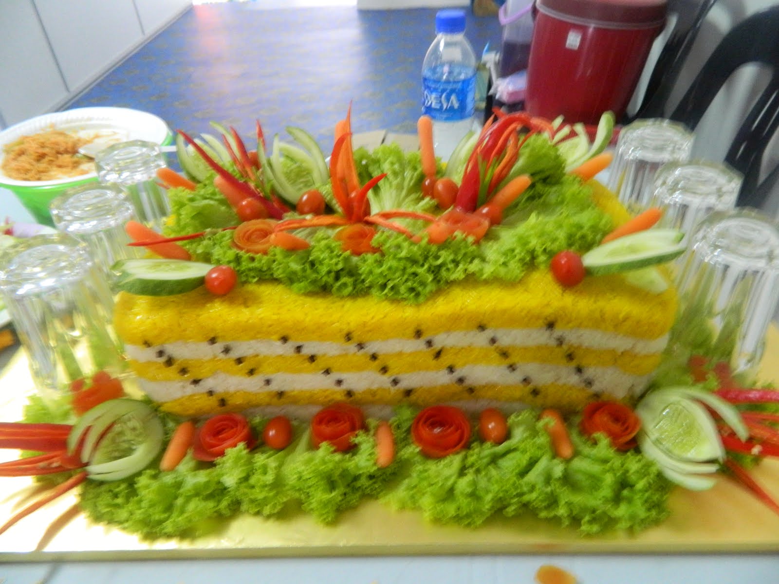 Hanan HOMEBASE Bakery: TEMPAHAN KEK PULUT KUNING DYMM N9