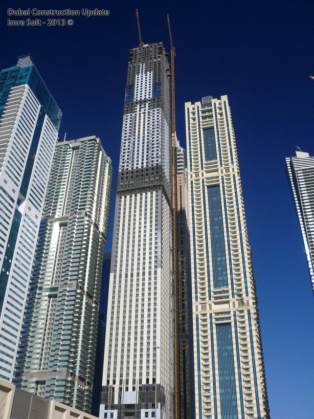 Dubai Constructions Update by Imre Solt: Marina 101 Tower photos, Dubai ...