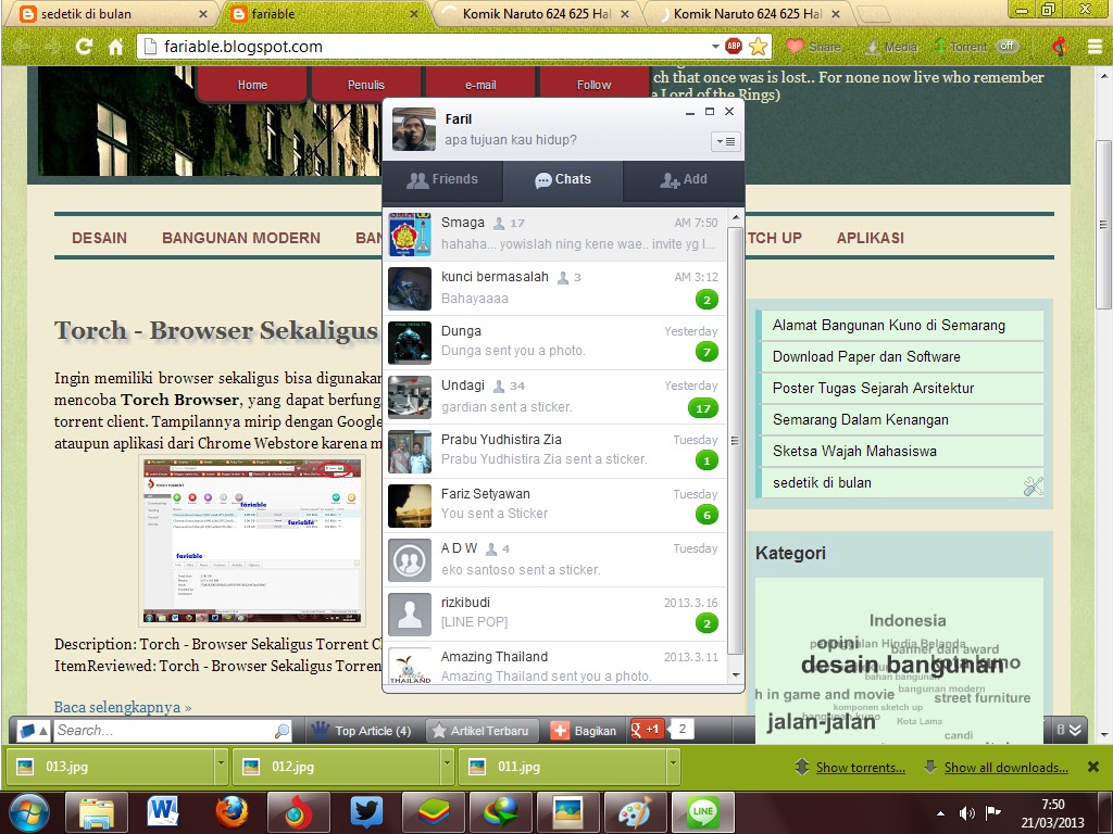 LINE Untuk Komputer Windows dan Mac OS | fariable