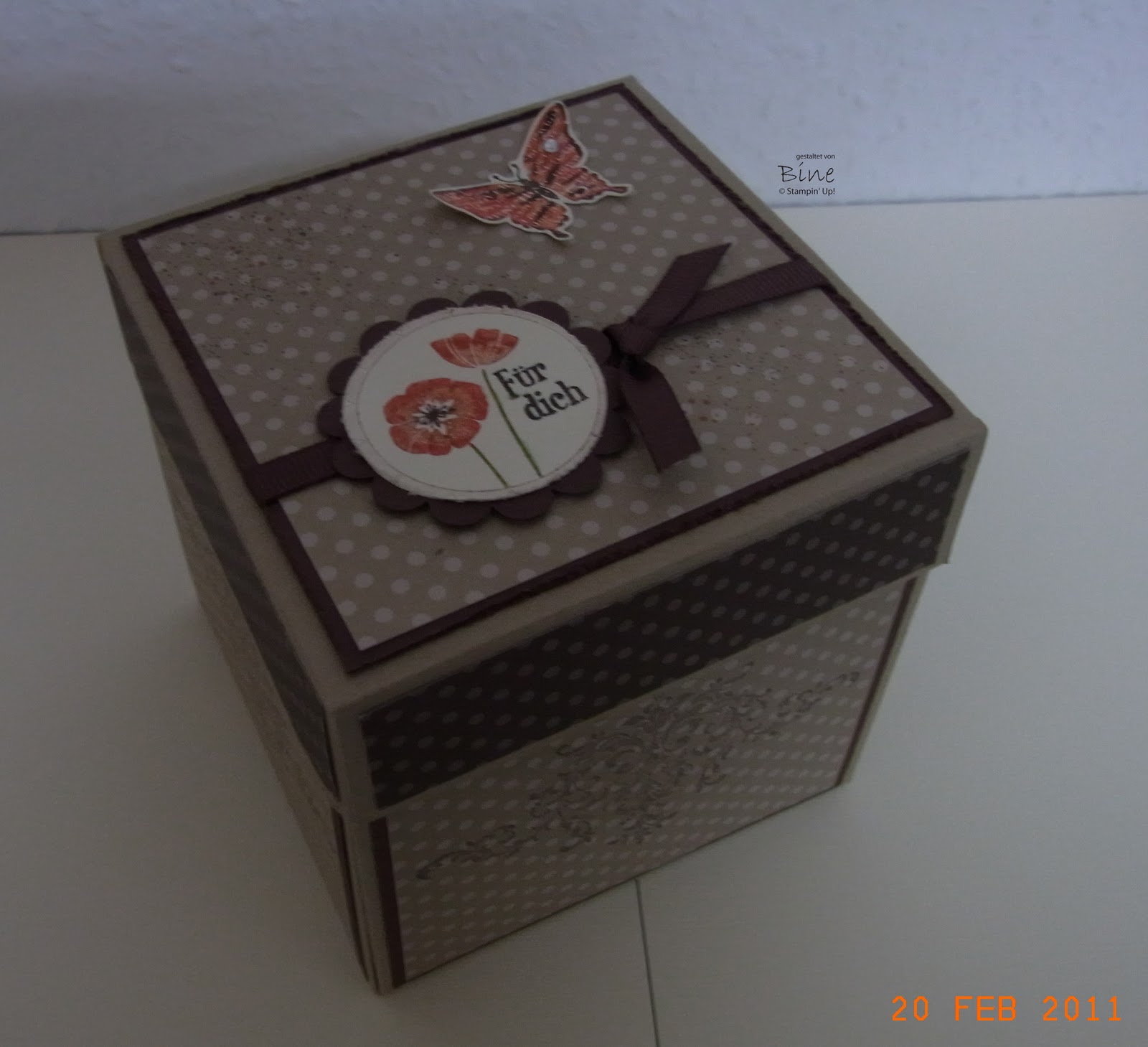 Bines Karten: Überraschungsbox, meine Erste