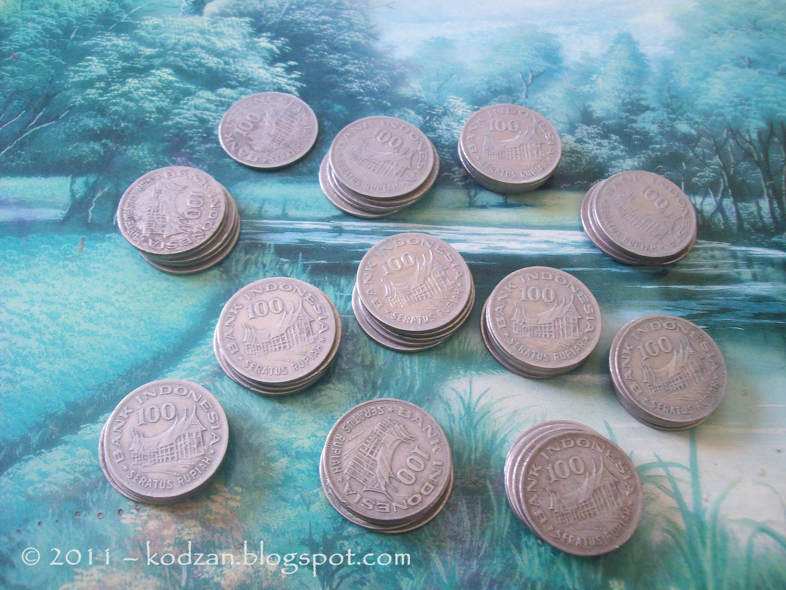 Uang Logam Indonesia Rp. 100,- (Seratus Rupiah) Tipis tahun 1978