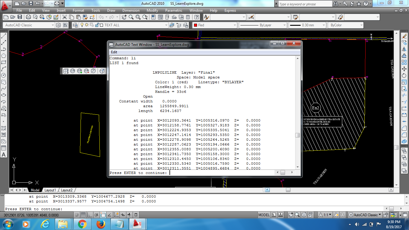 Learn & Explore: How to Export Points data from AutoCAD to excel using ...