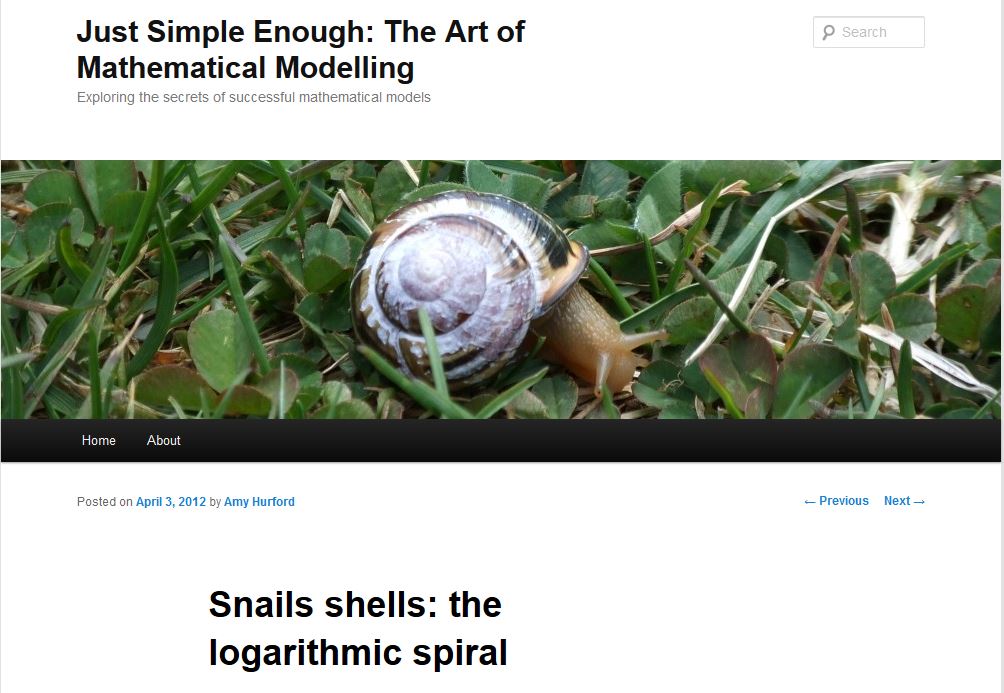 Sustainable Sisters Team: Snails, Mathematics and Permaculture