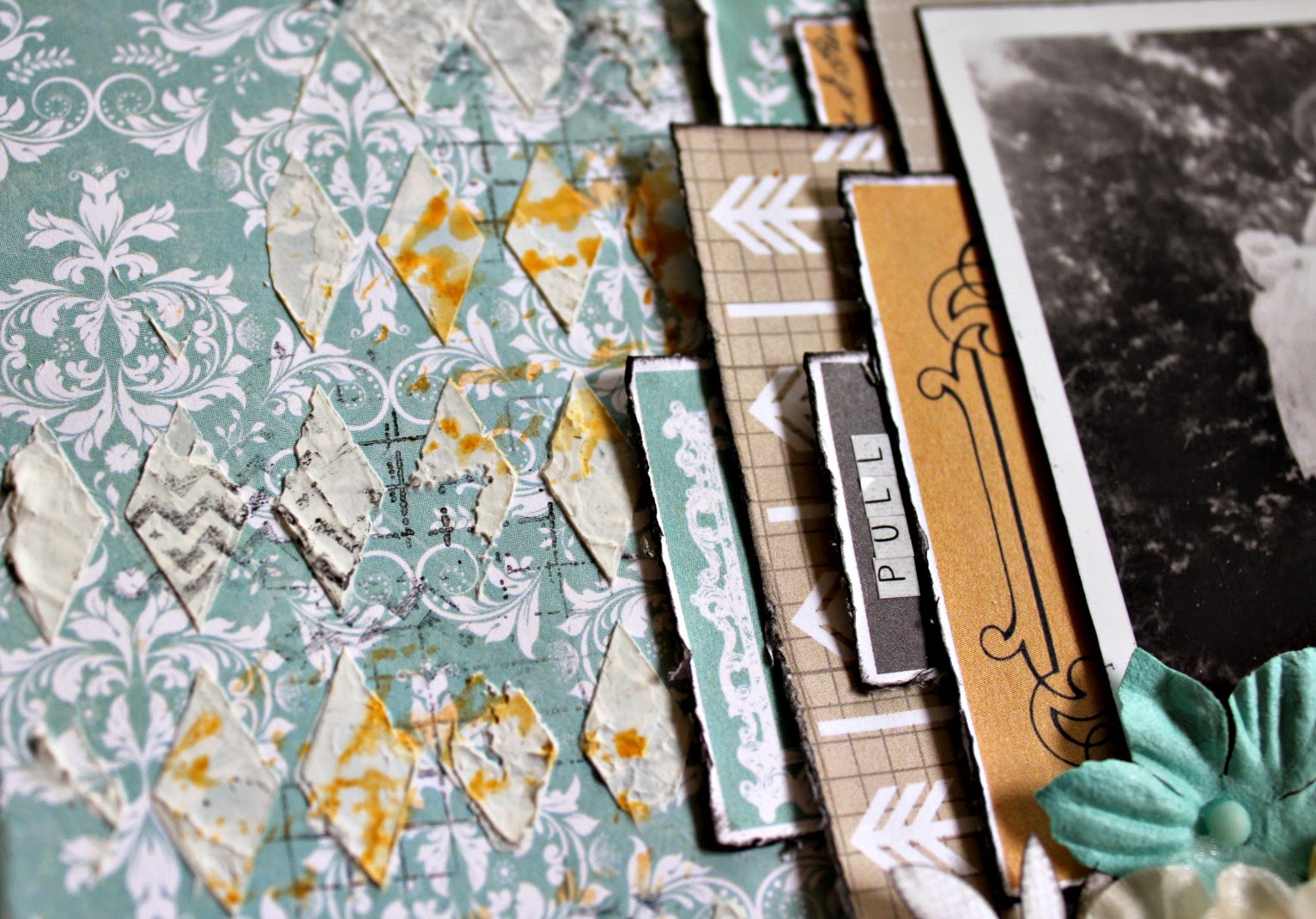 Lou's World: Creative Team article on creating layers for Scrapbooking ...