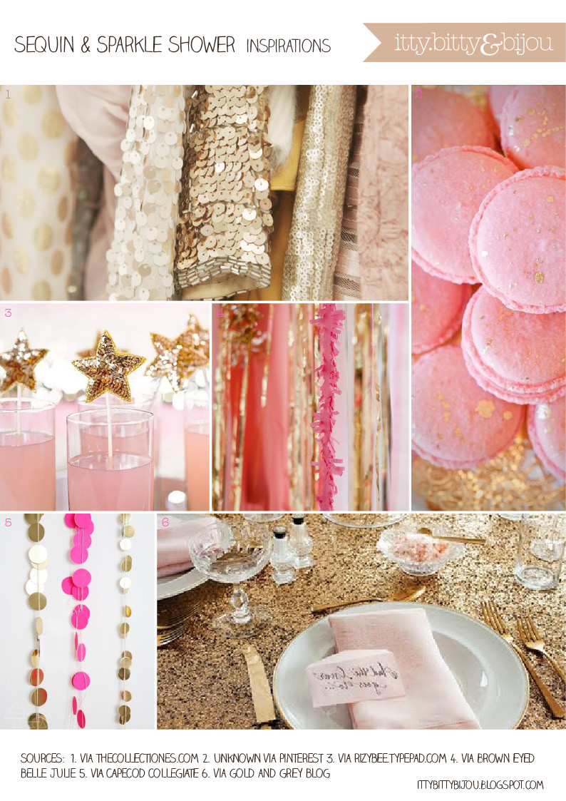 Itty Bitty Bijou: Our Sequin and Sparkle Shower Concept...