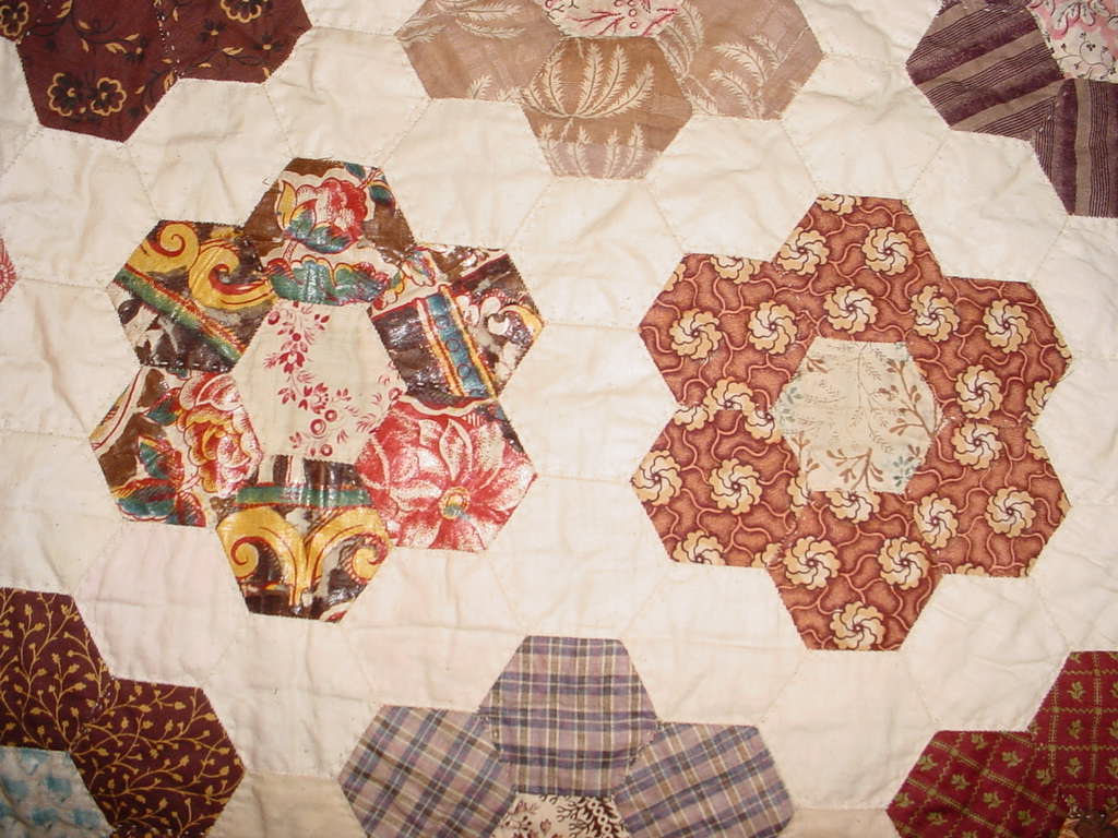 Busy Thimble: Elegant Geometry Hexagon Quilts