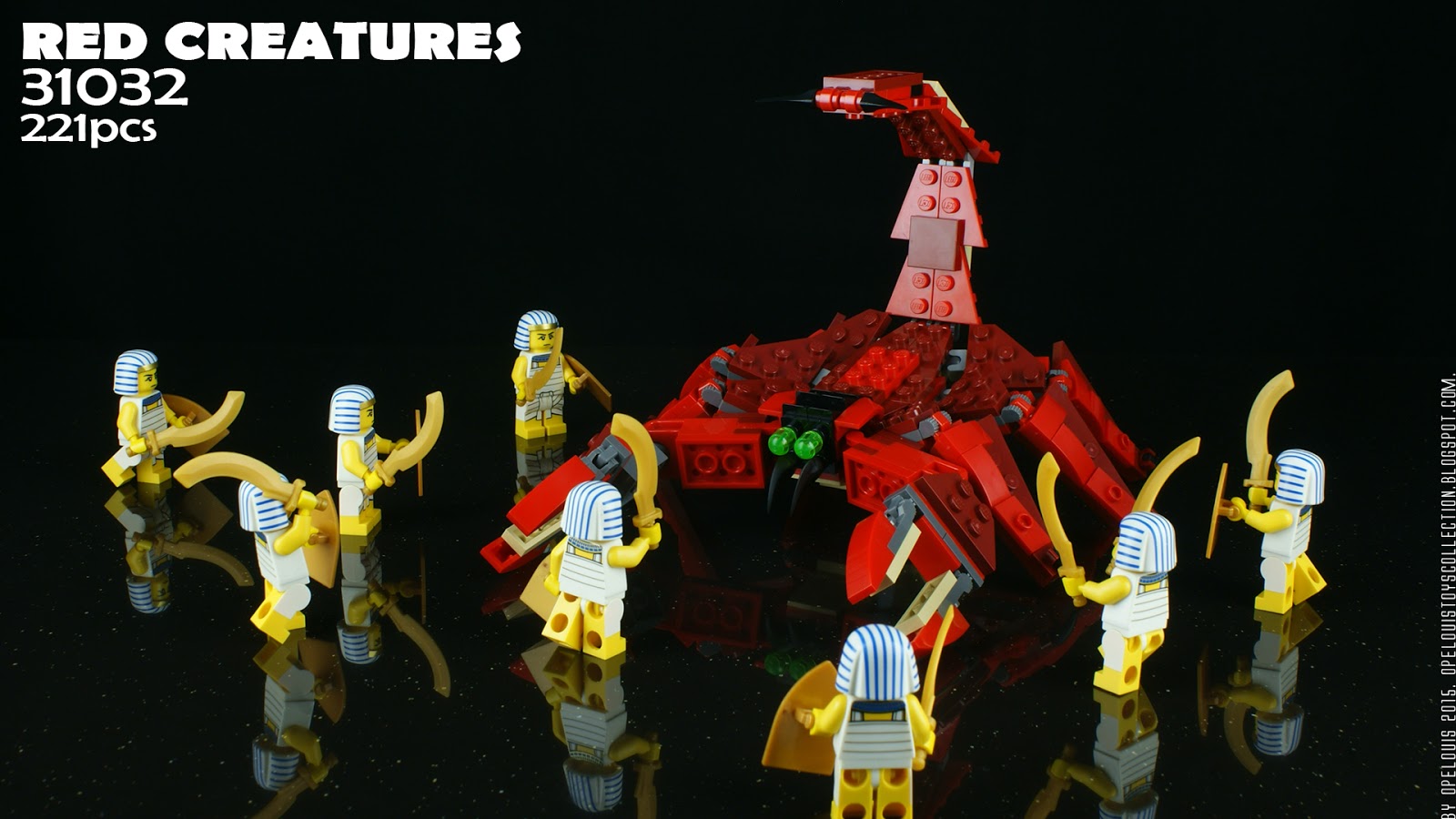 Opelouis's Toys Collection: LEGO Creator 31032 Red Creatures.