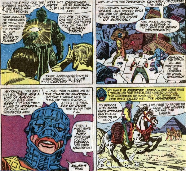 Cap'n's Comics: Prester John by Jack Kirby