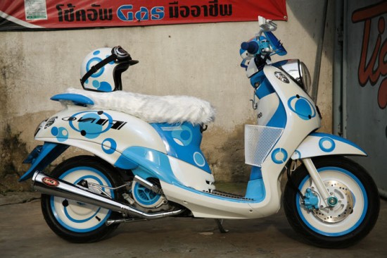 Modifikasi Yamaha Fino Terbaru 2012 - Gambar Modifikasi Motor Terbaru