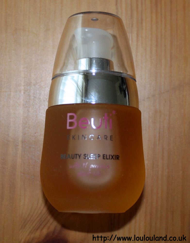 LouLouLand: AD / Press Sample - Beuti Skincare Beauty Sleep Elixir - A ...