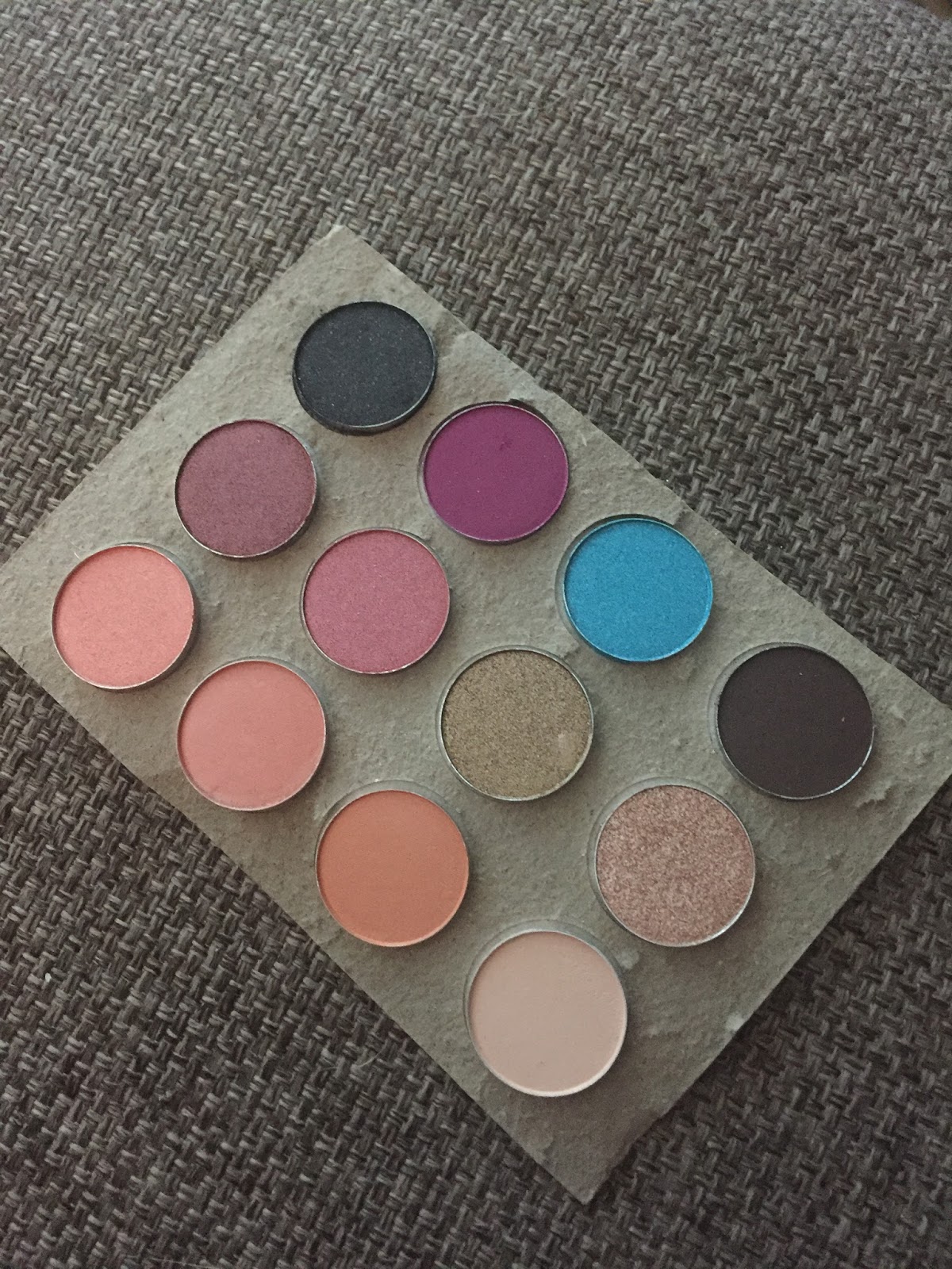 A day in the life of... Me: Depotting the Boxycharm X Pür 12 Eyeshadow ...