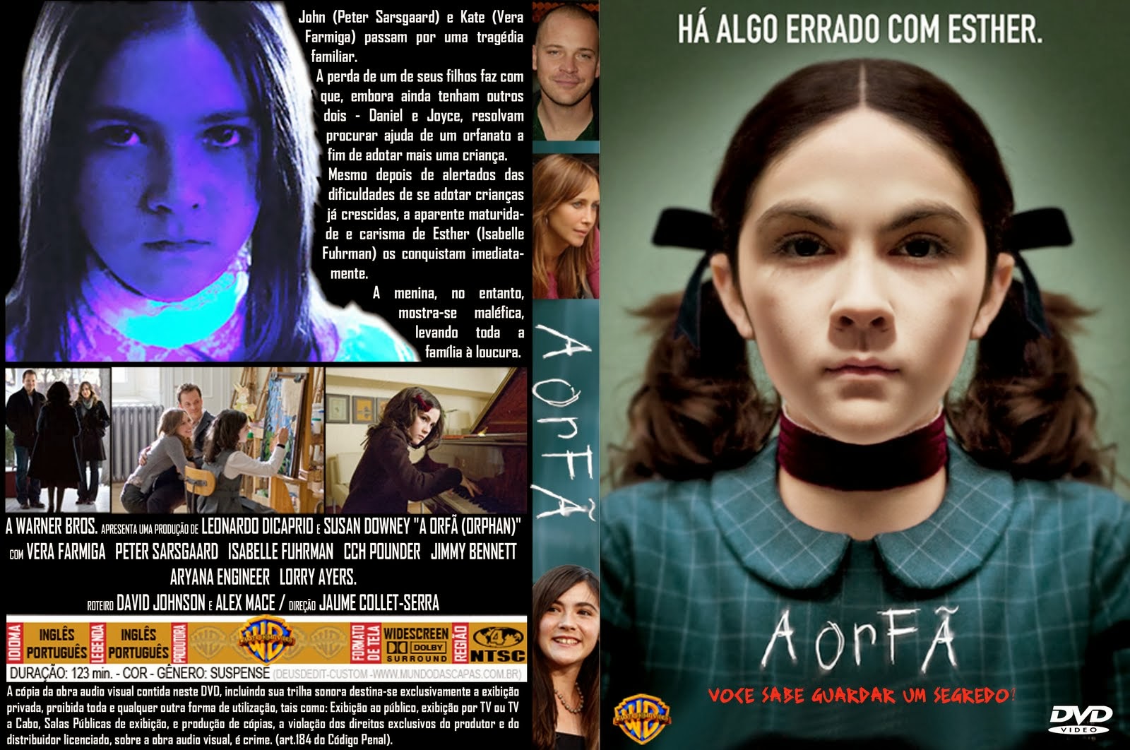 Capa do Filme - A Orfã ~ Sam Capes