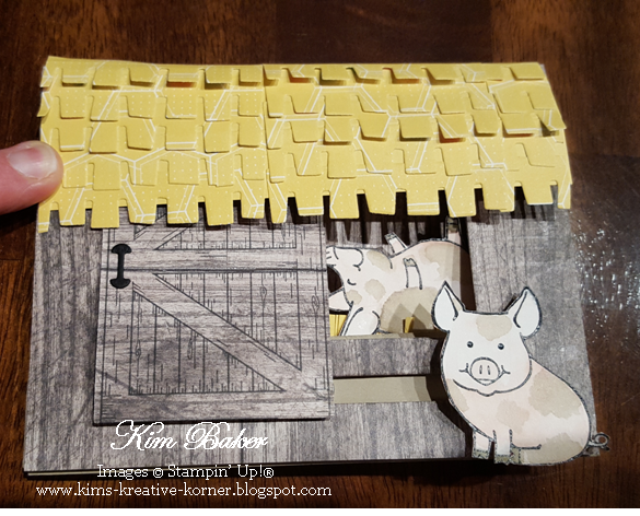 Kim's Kreative Korner: Pig Pen Card