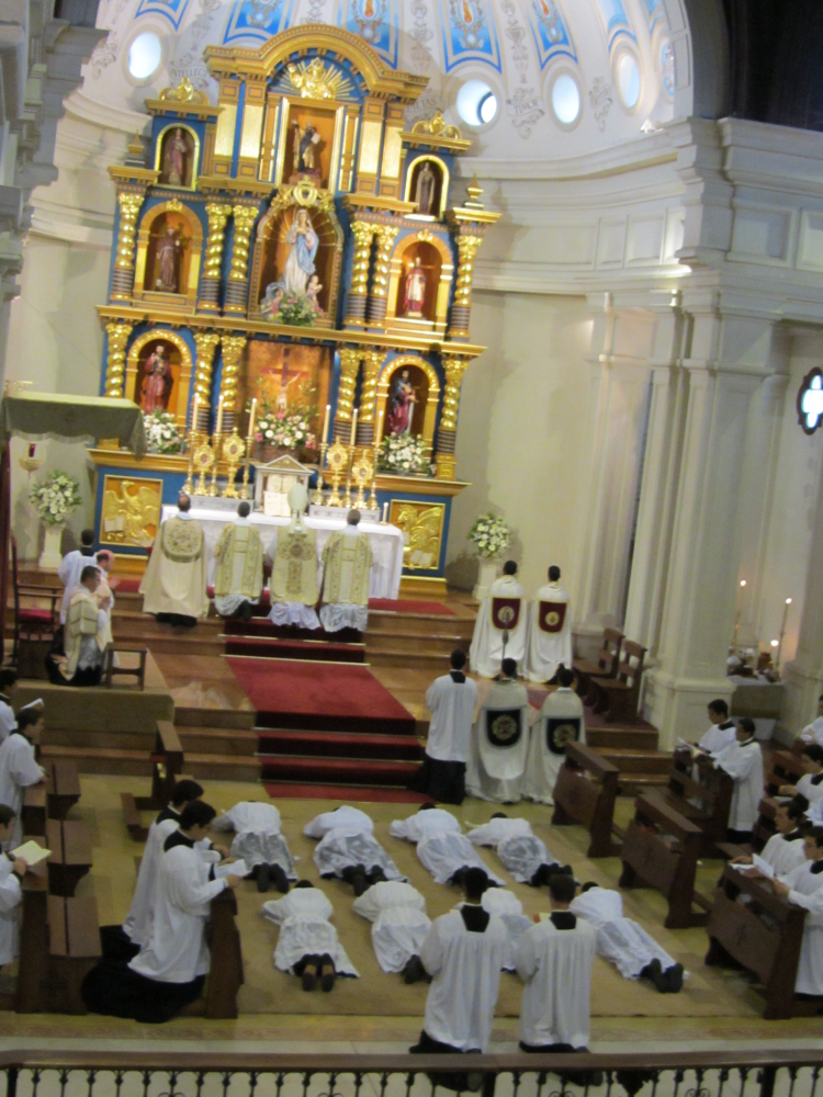 A Catholic Life: Ordinations: SSPX's Argentina Seminary