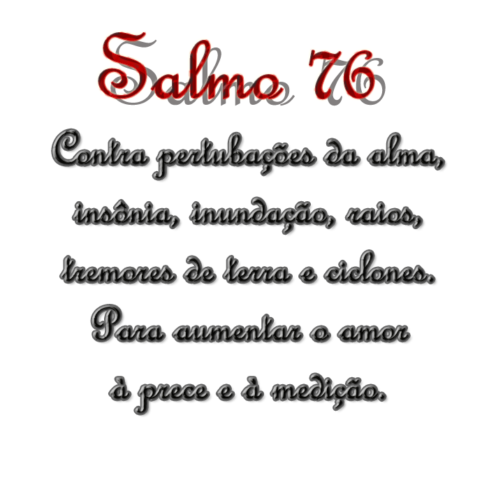 Divino Salmos: Salmo 76