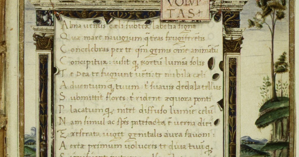 Un Hombre en la Oscuridad: De RERUM NATURA - de Tito Lucrecio Caro