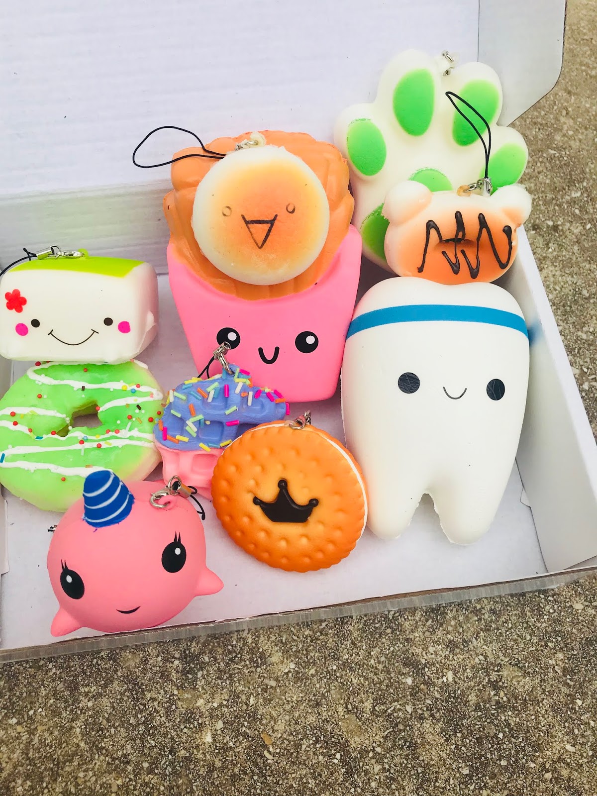 Airing My Laundry, One Post At A Time...: Squishy Kiosk Surprise Box ...