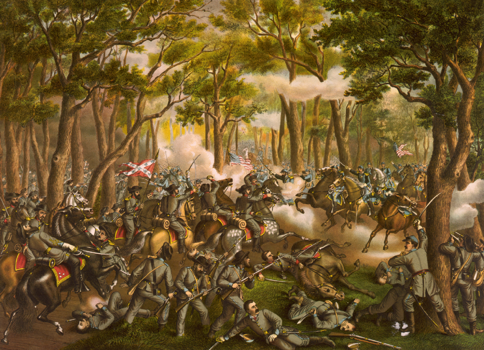ONCE A CIVIL WAR: May 6, 1864---The Battle of The Wilderness (Day Two)