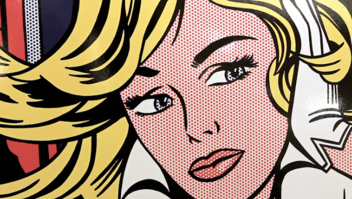 Digital Mixed Media: Roy Lichtenstein