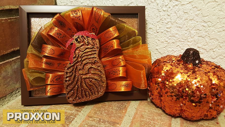 Tiny Tool Time: Thanksgiving Turkey Framed Decor