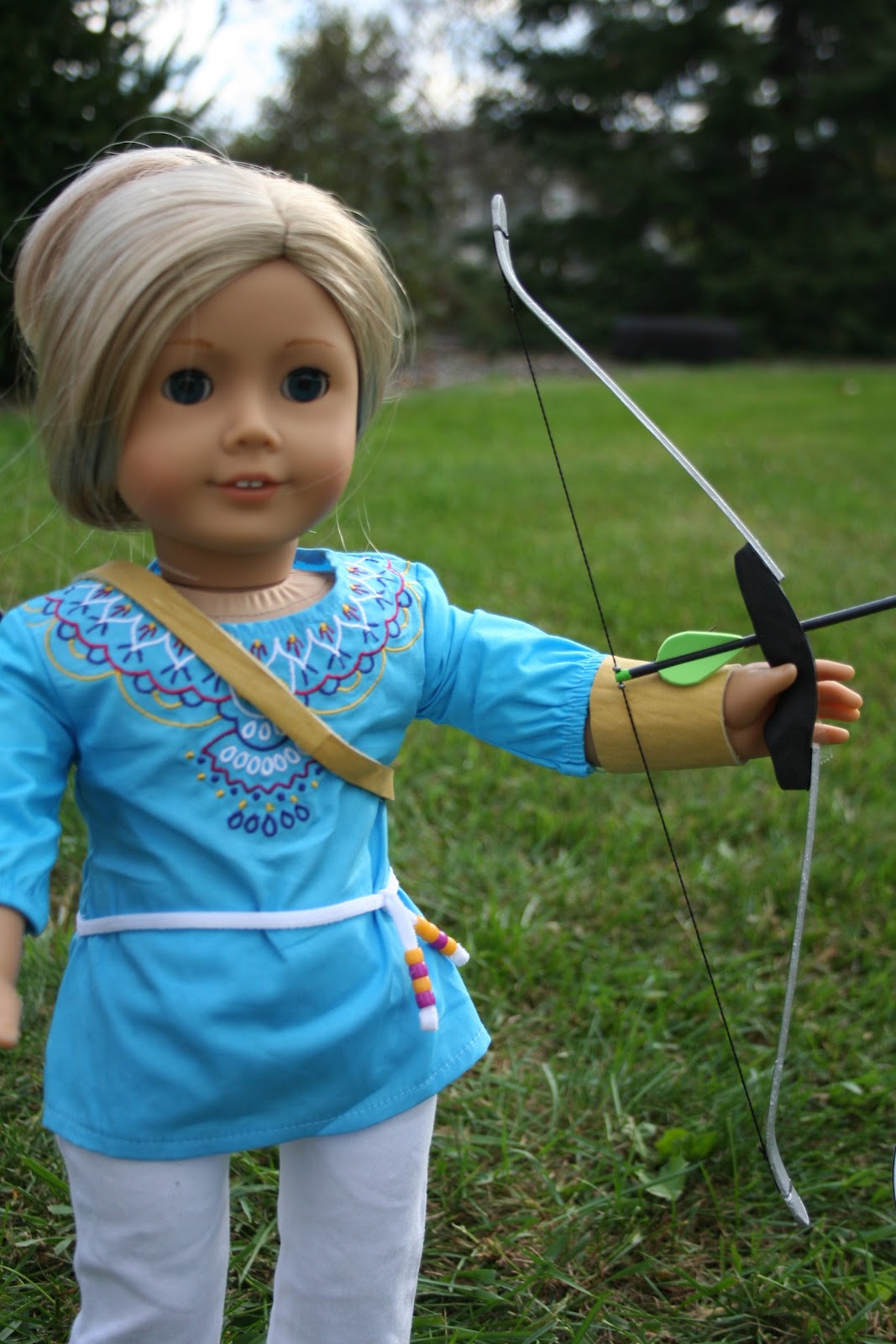 Arts and Crafts for your American Girl Doll: Modern Recurve Bow for ...